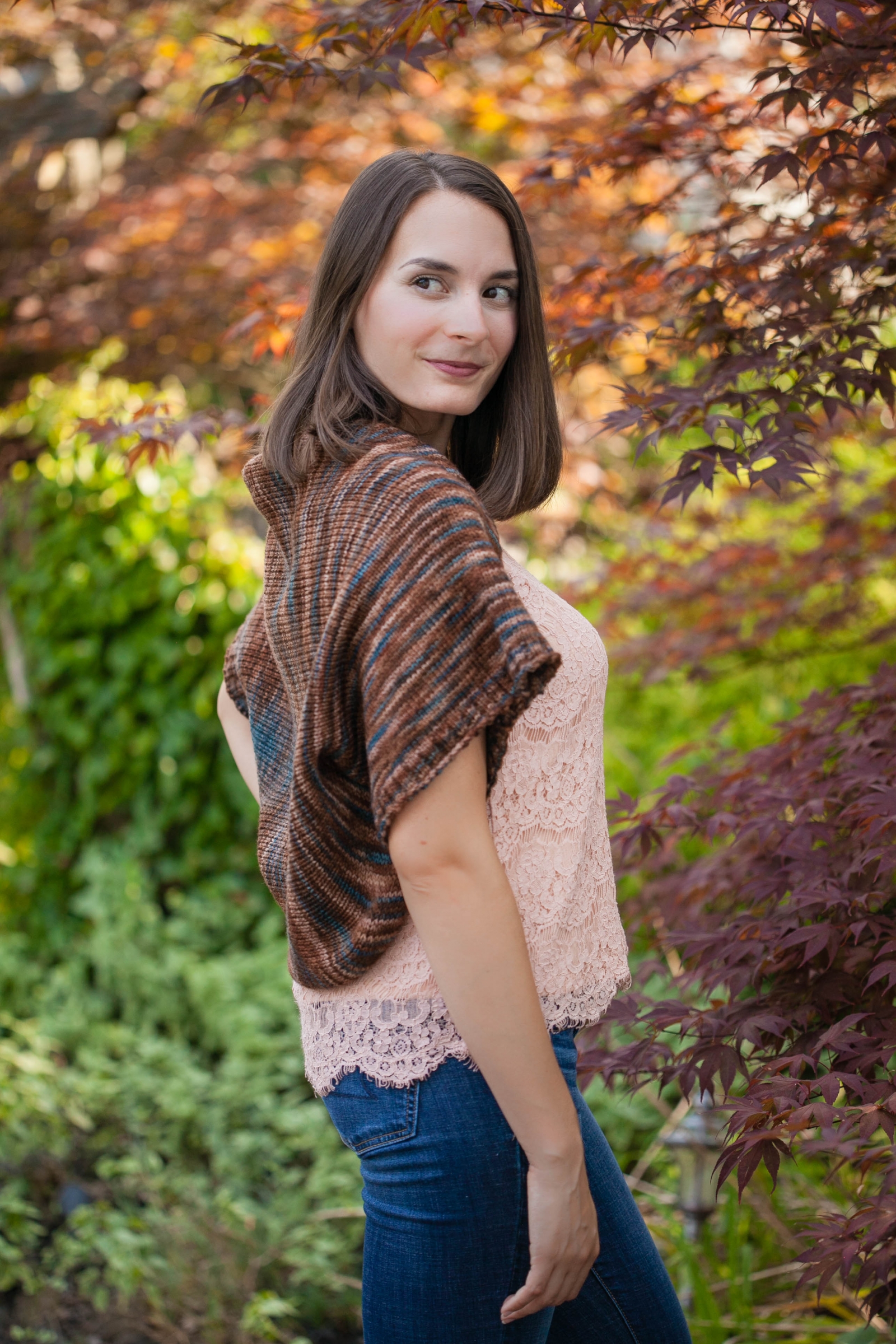 Loom Knit shrug pattern, blythe shrug. Relaxed fit shrug pattern ...