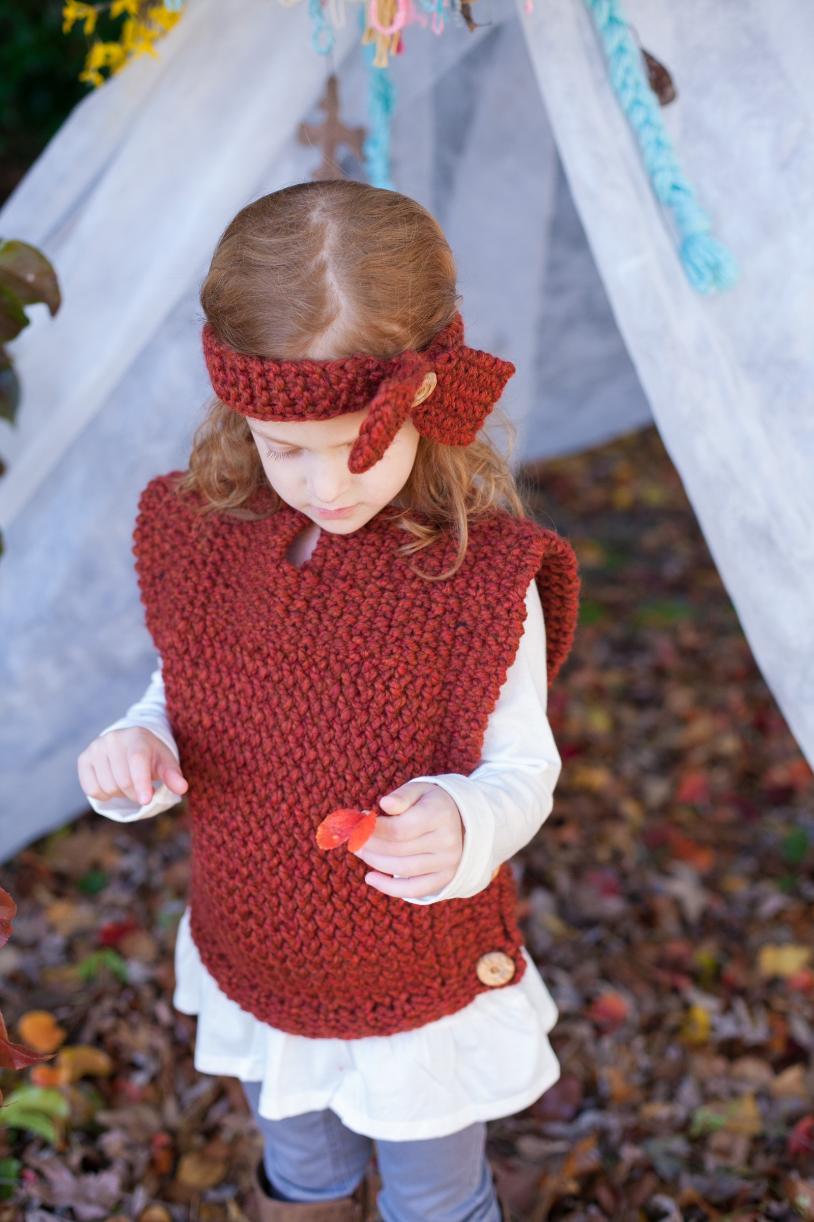 Loom Knit Pullover Vest PDF PATTERN. Colorado Pullover and Headband ...