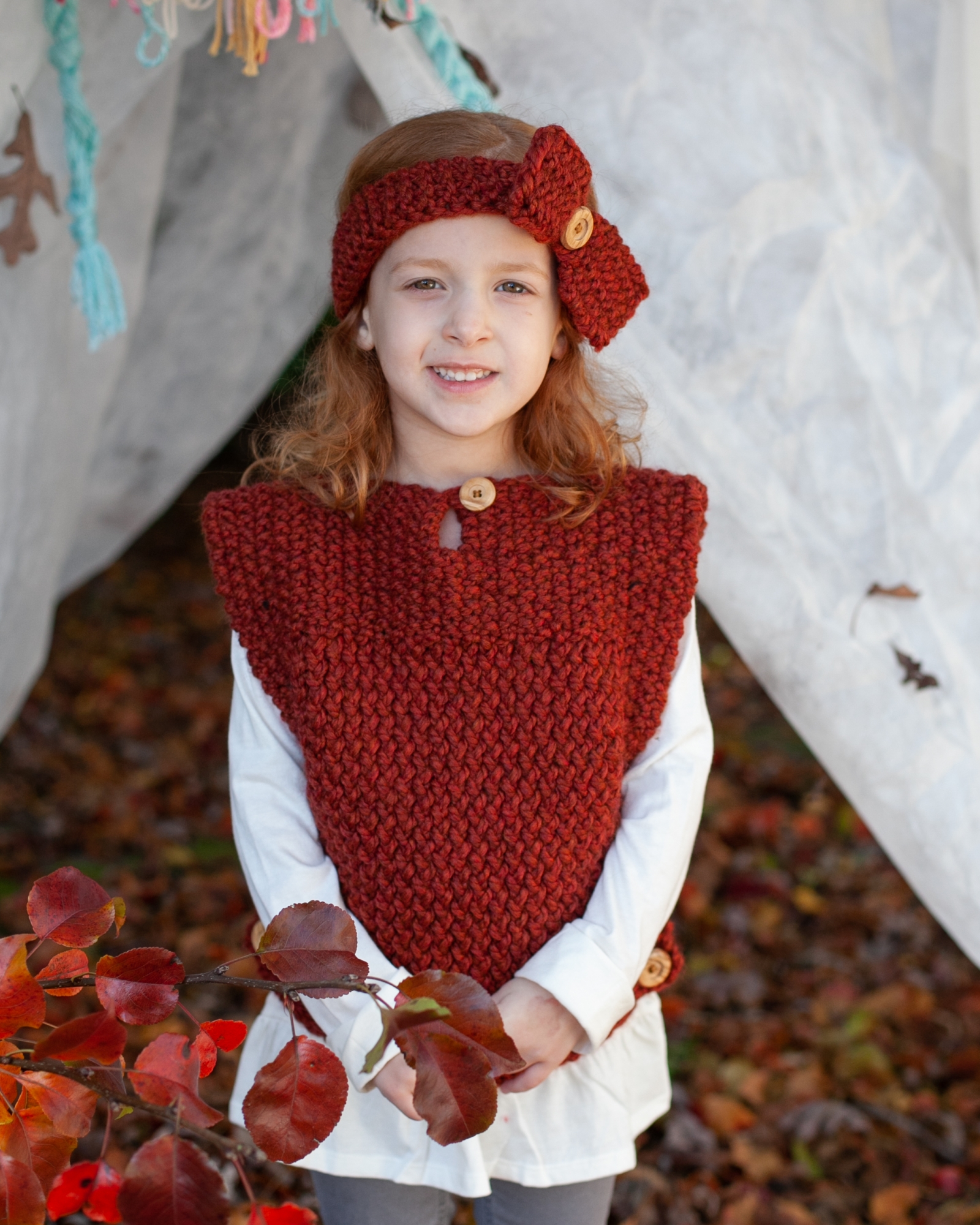 Loom Knit Pullover Vest PDF PATTERN. Colorado Pullover and Headband ...