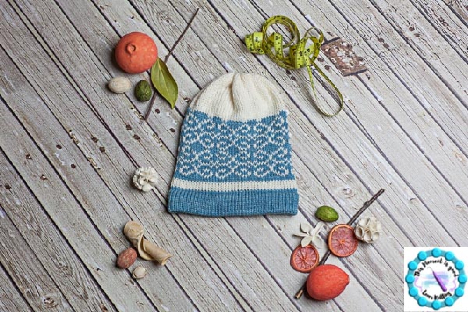 Loom Knit Fair Isle Hat Patterns. 6 PDF Loom Knitting Patterns. | This ...